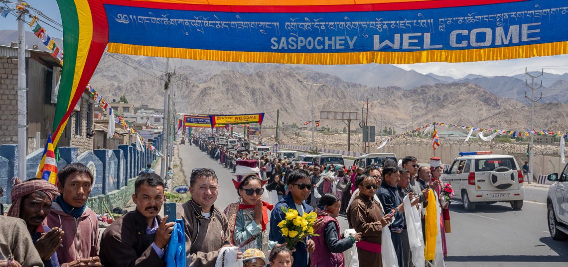 Ankunft in Leh, Ladakh